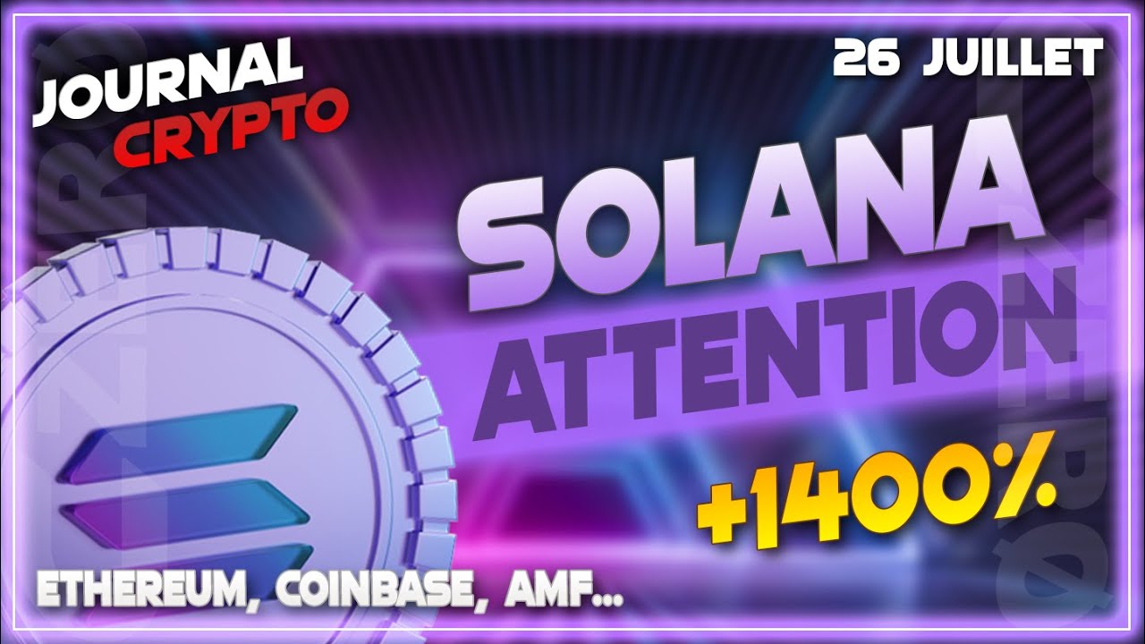 💎 SOLANA crypto SOL : x14 en 2030 ? + Programme Ethereum à l'avenir ...