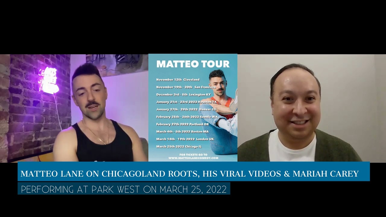 Matteo Lane comedy standup interview talking viral videos, growing up ...