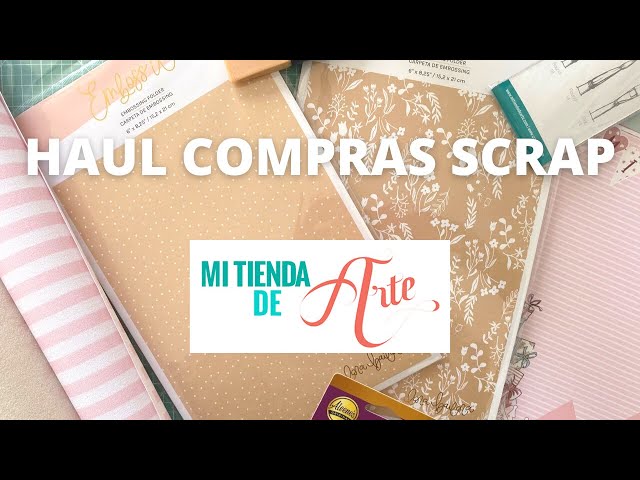 Haul De Compras Scrap Mi Tienda De Arte Myba Crea Tus