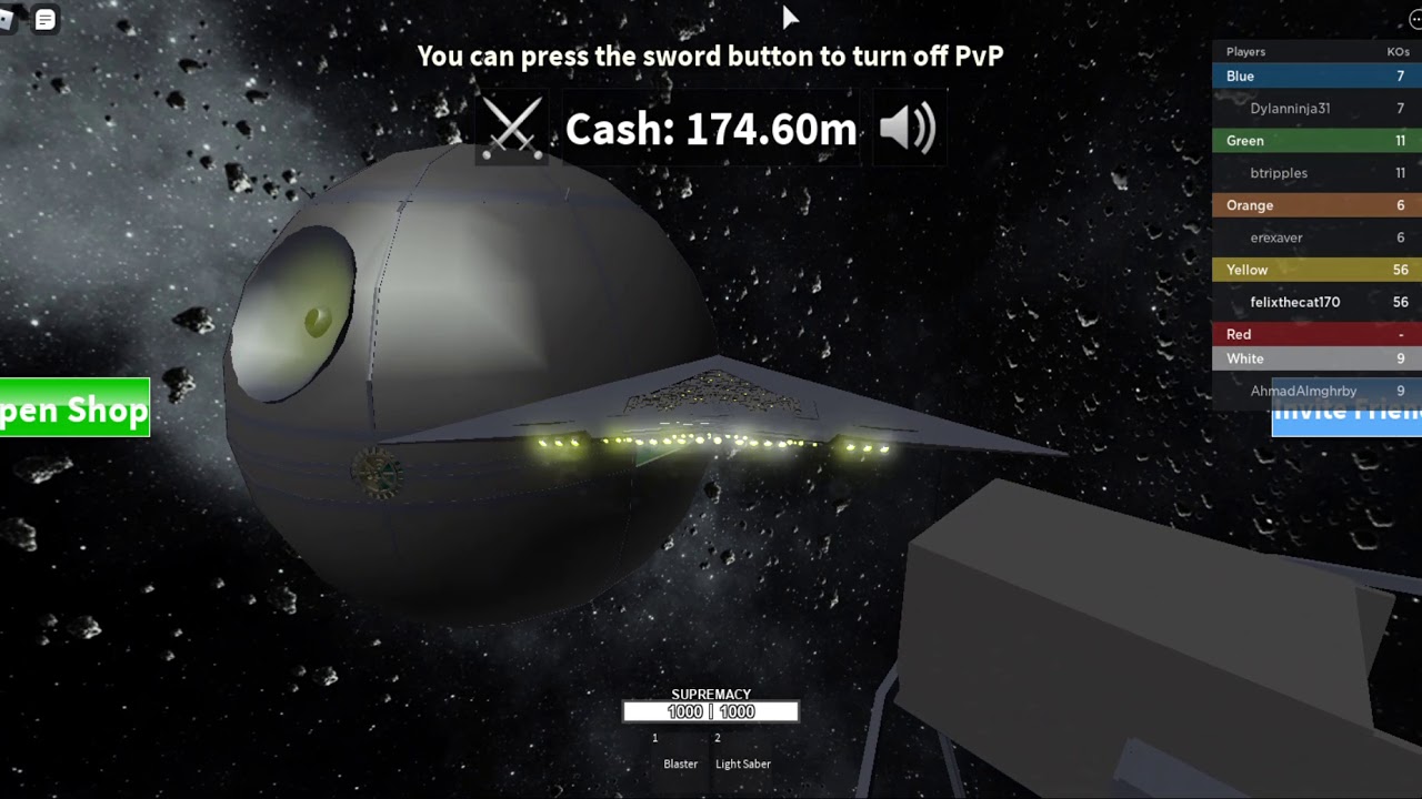 Roblox Death Star Tycoon ( Supremacy code ) - YouTube