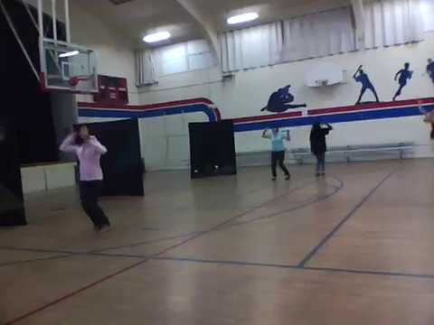 HMS Winterguard practice 2/2 - YouTube