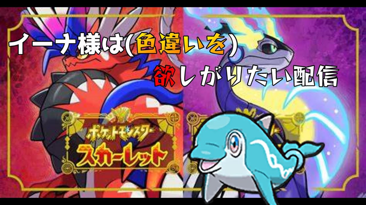 【ポケモンsv】2日目ナミイルカの色違いを求めて今日もお探し【初見さん歓迎】 Youtube