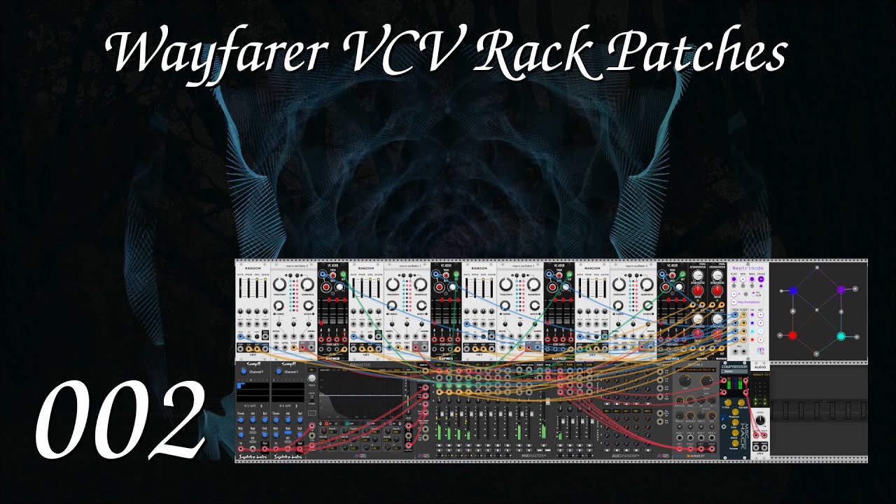Wayfarer VCV Rack Patches 002 - Auto Generating Minimalist Pattern/Pulse Rhythmic Mallet Tones ...