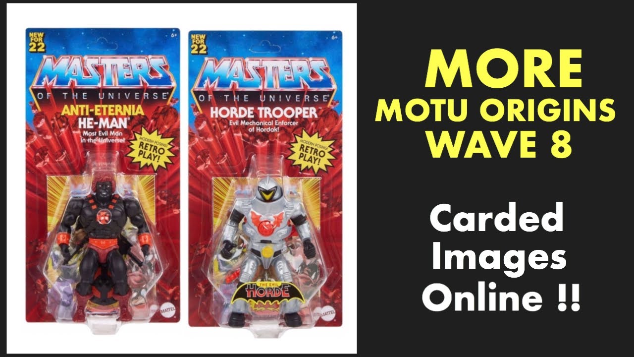 MORE MOTU ORIGINS WAVE 8 CARDED IMAGES ONLINE – I Want A Half Dozen Of ...