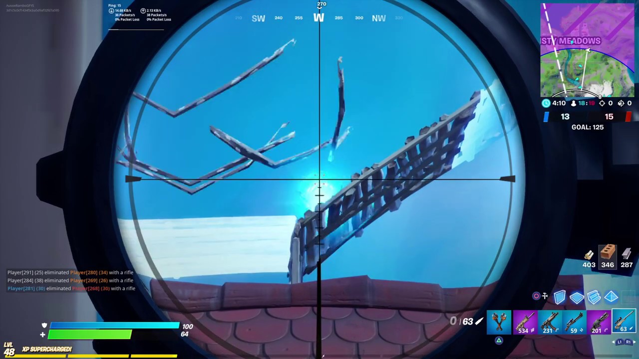 Fortnite Chapter 2 Season 3 Classic Sniper Kills #38 - YouTube