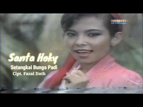 Santa Hoky - Setangkai Bunga Padi ( Irama Masa Kini TVRI 1992 )