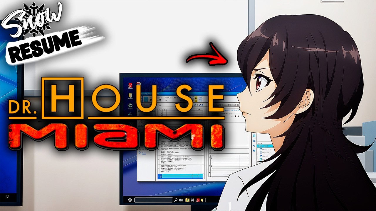️(1-8) DR. HOUSE y CSI: MIAMI pero en VERSIÓN ANIME | Ameku M.D ...