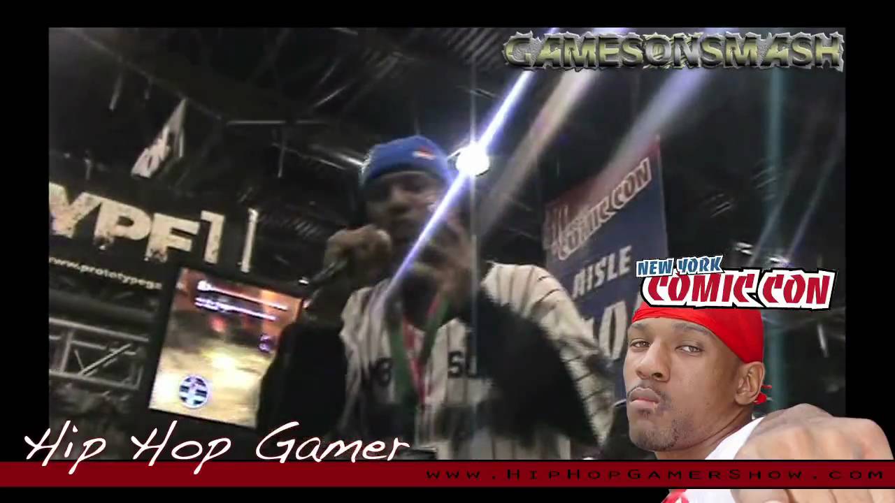 Hip Hop Gamer at the NY Comic Con - YouTube