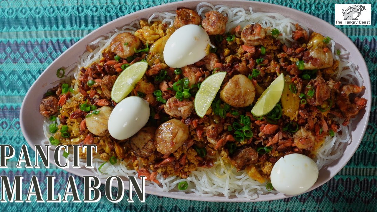 How to Cook Pancit Malabon | The Hangry Beast - YouTube