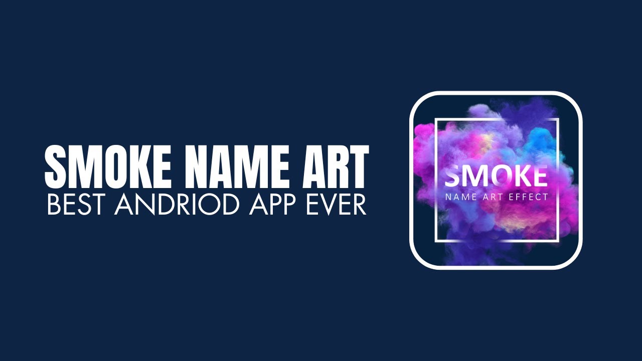 smoke name art - YouTube