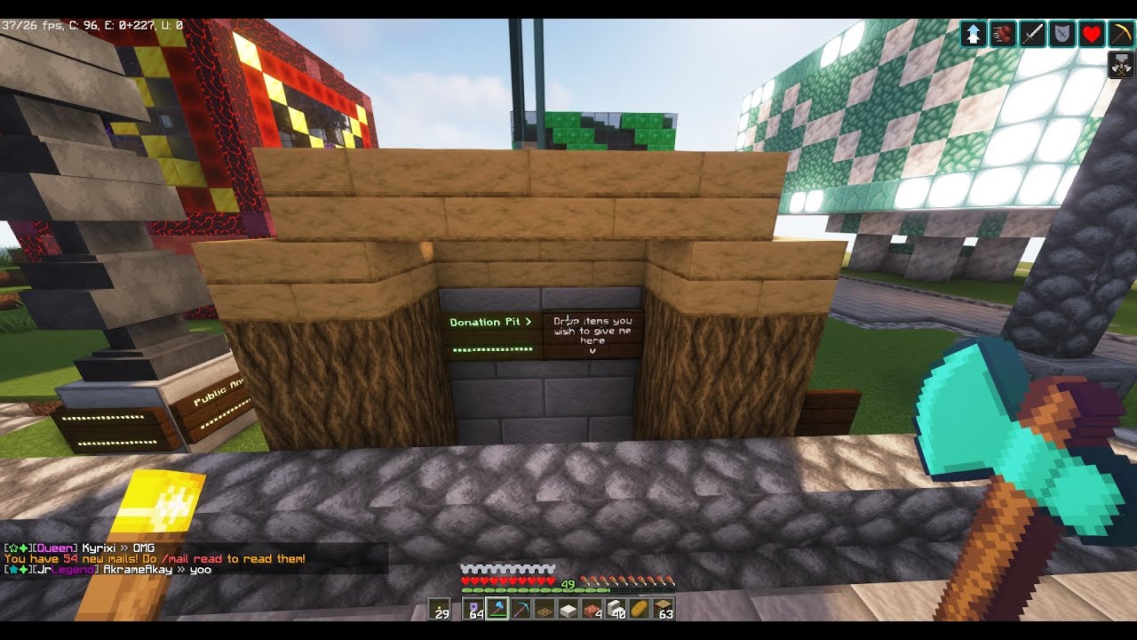 🔴 OPENING MY MYSTERY DONATION BOX FOR THE FIRST TIME (minecraft server ...