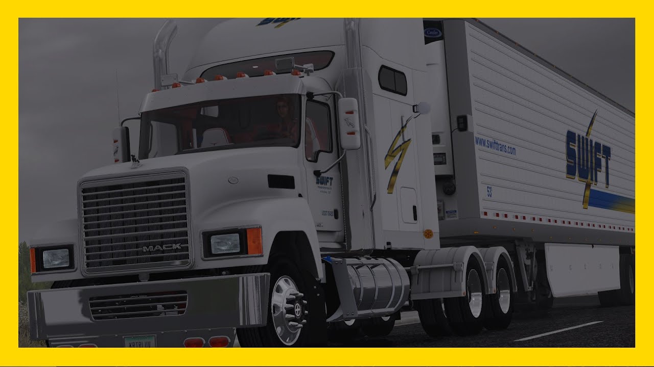 MACK CHU613 Best ATS Truck Mod January 2020 | ATS 1.36 - YouTube