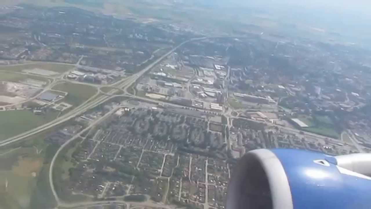 Landing at Malmö Sturup Airport - YouTube