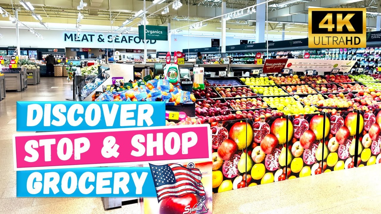 🇺🇸 Discover STOP & SHOP Grocery Store in New Jersey, USA [4k Video ...
