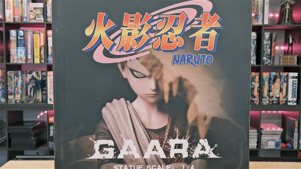 Iron Kite Studios Gaara Statue First Look - YouTube
