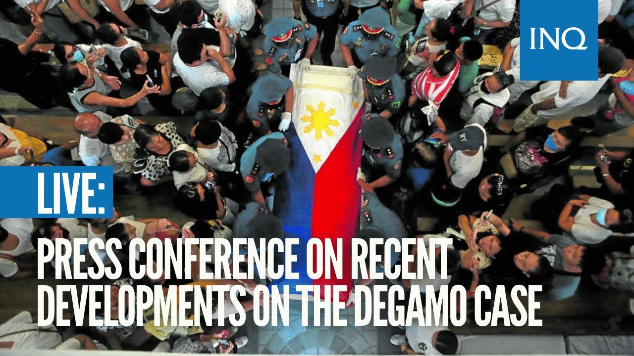 Press Conference on recent developments on the Degamo Case - YouTube