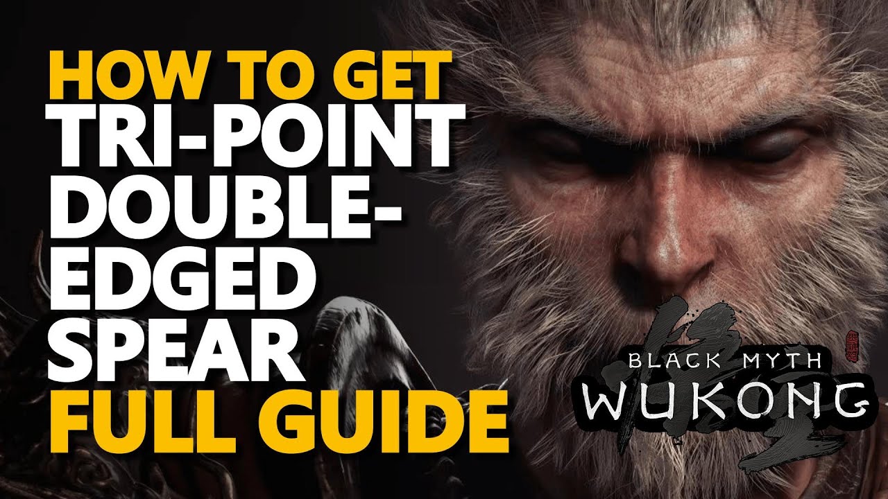 Tri-Point Double-Edged Spear FULL GUIDE Black Myth Wukong - YouTube