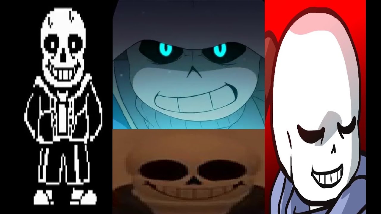 Every Special Attack That Sans Used In Some AUs - YouTube