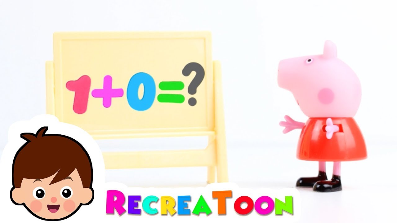 Peppa Pig - Apprendre les chiffres - jouet peppa pig en français ...