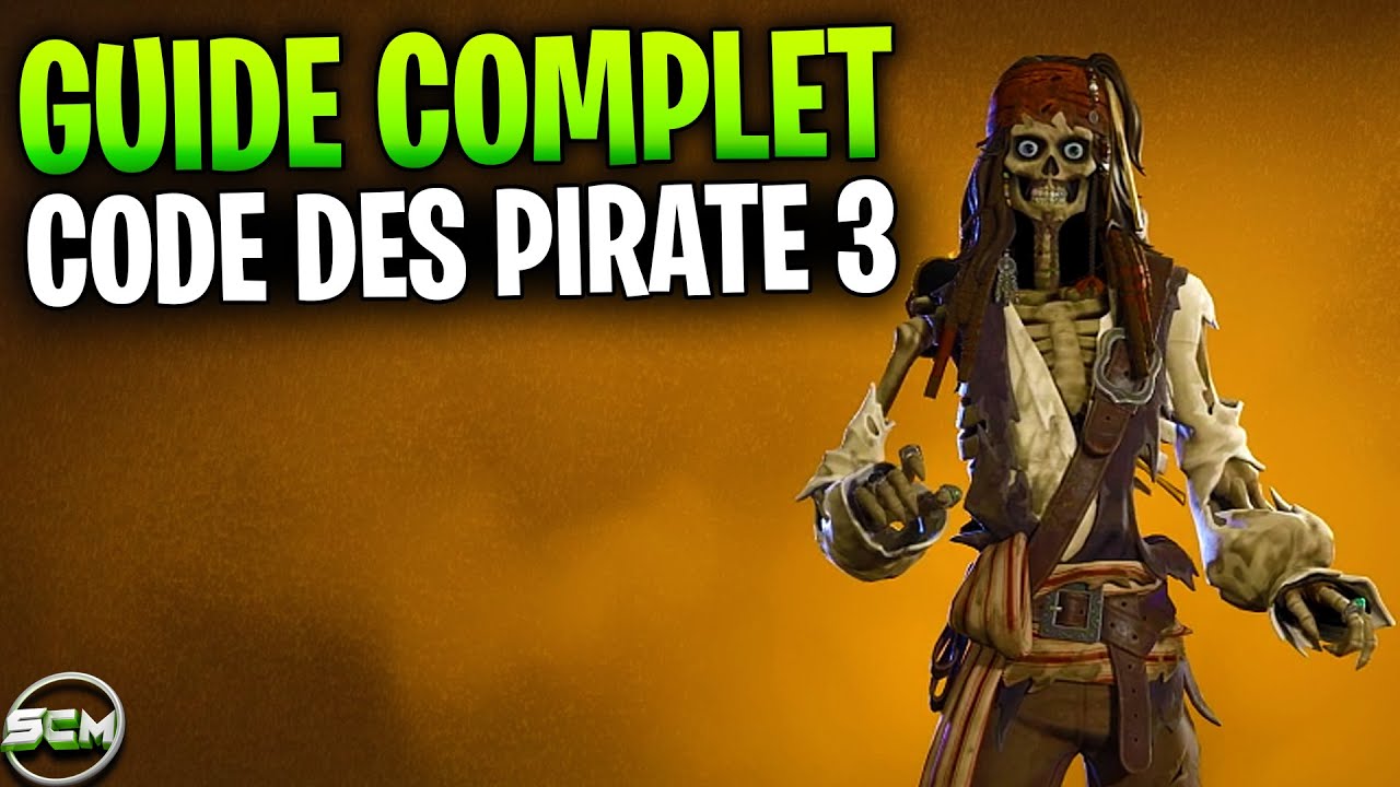 Guide Complet des Défi Code des Pirates Règle 3 Fortnite, Tuto Astuce ...