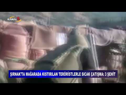 Şırnak'ta Mağarada Kıstırılan Teröristlerle Sıcak Çatışma: 3 Şehit