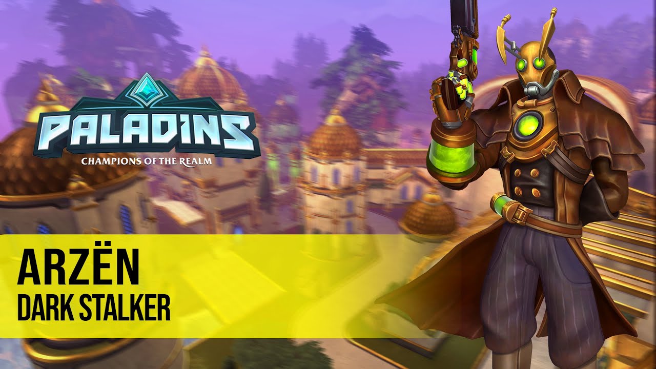 Arzën ANDROXUS PALADINS PRO COMPETITIVE GAMEPLAY l DARK STALKER - YouTube