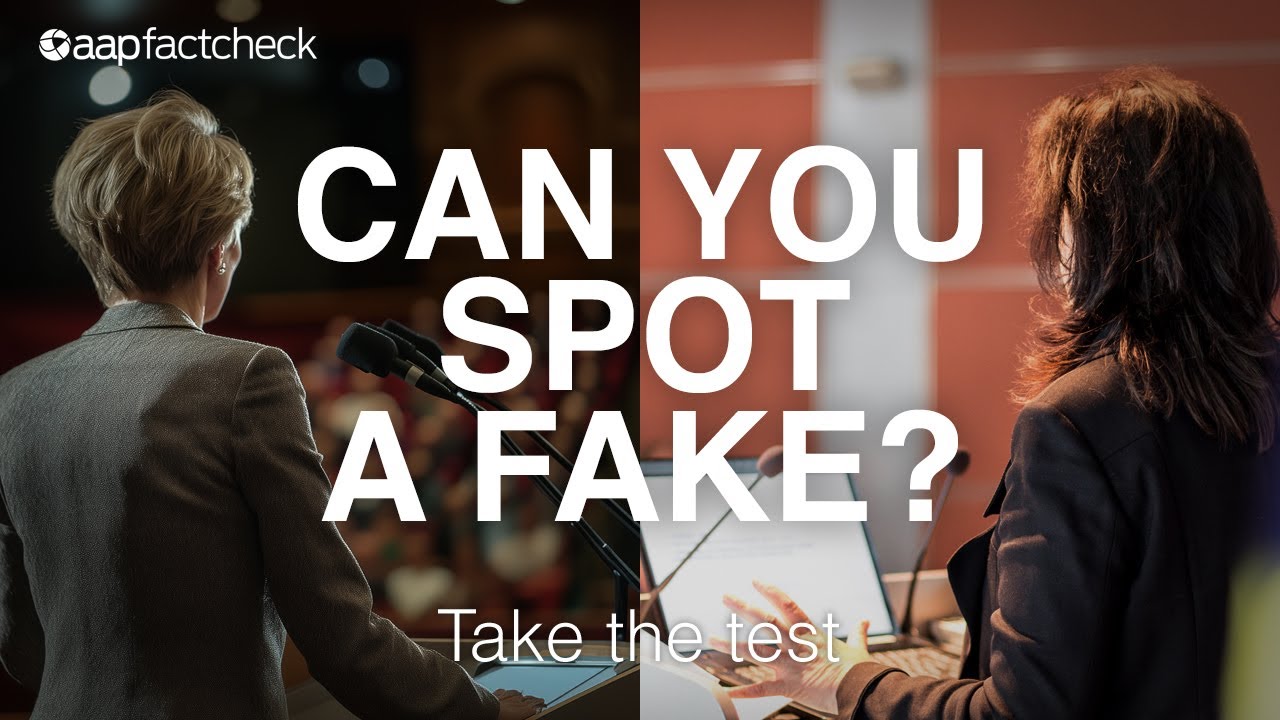 Can you spot a fake? Take the test. - YouTube