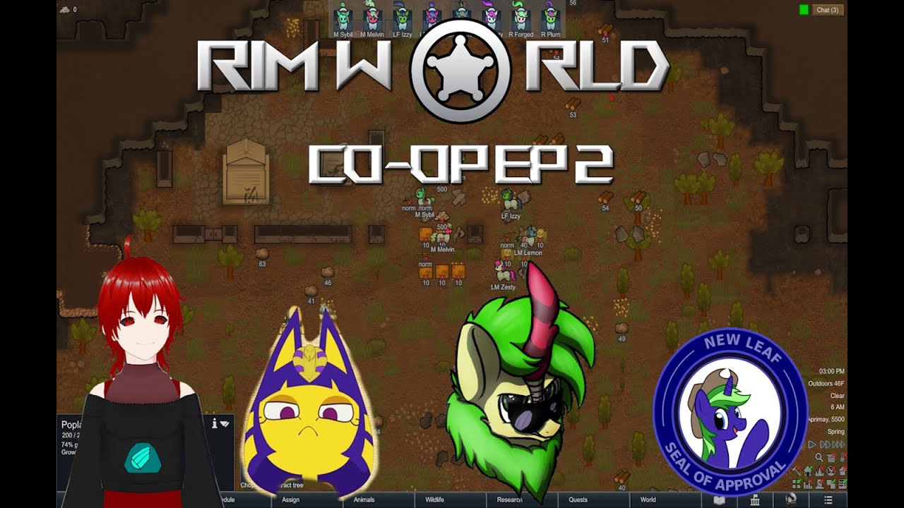 Rim World Multiplayer Episode 2 - Double Friendship Management - YouTube
