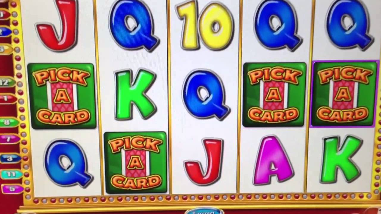 Barcrest Cashino cards feature (pick-em feature £500 Jackpot Machine ...