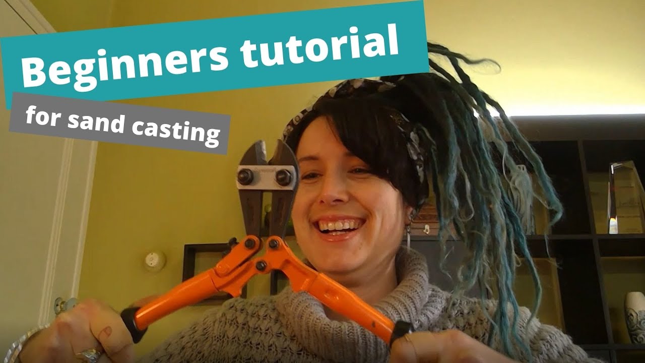 Beginners tutorial for sand casting - YouTube