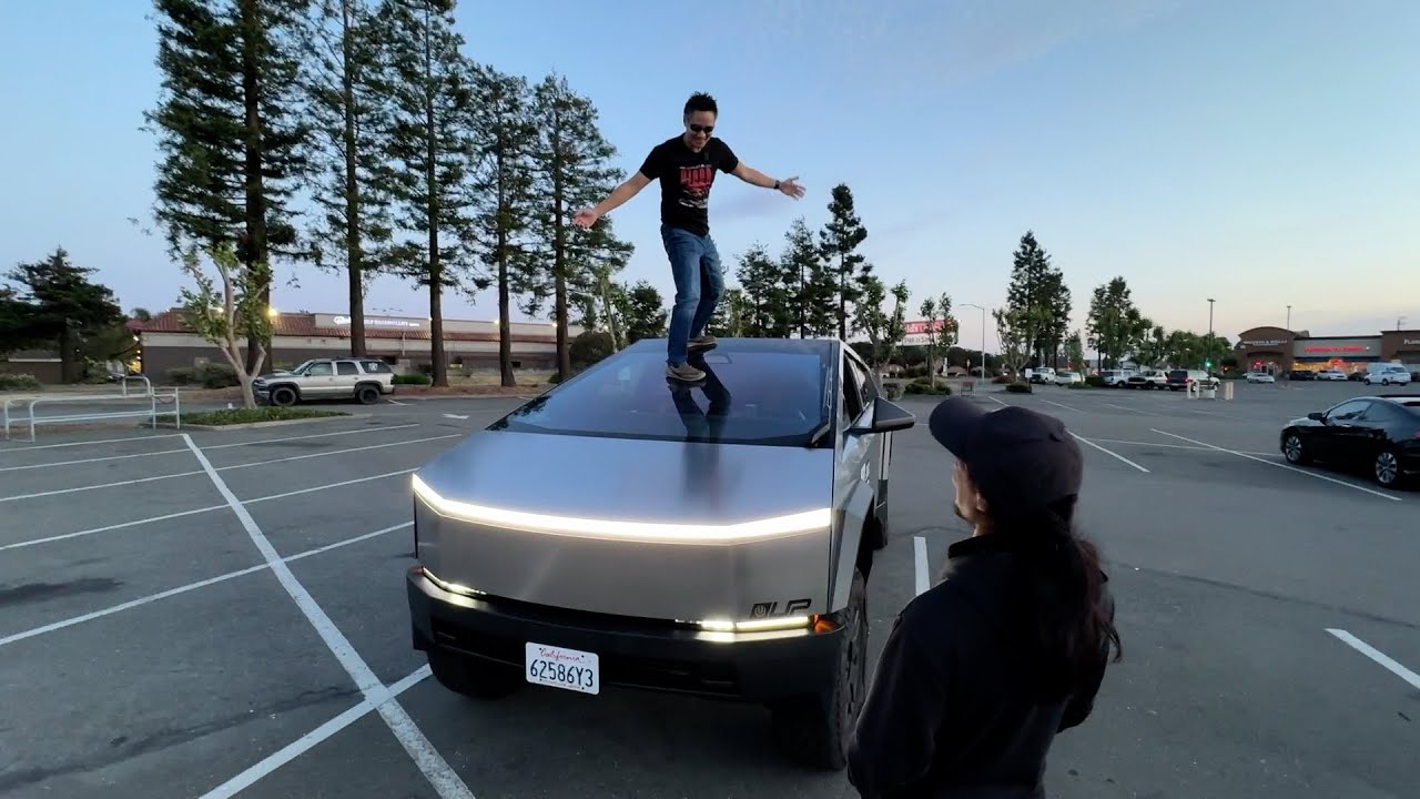 Cybertruck Features DEMONSTRATION with Q&A PART 1 - YouTube