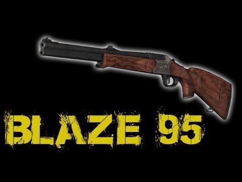 DayZ Blaze 95 Double Rifle In Action - YouTube