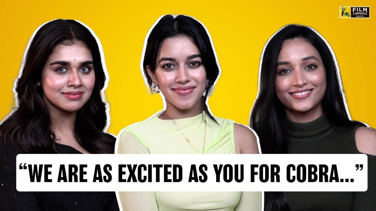 Cobra Interview | Srinidhi Shetty | Mirnalini Ravi | Meenakshi | Vishal ...