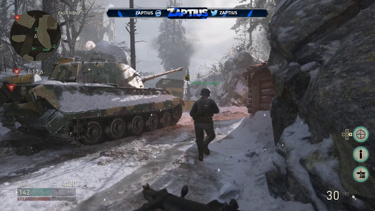 CoD WWII: $12s Gameplay on Ardennes Forest - YouTube