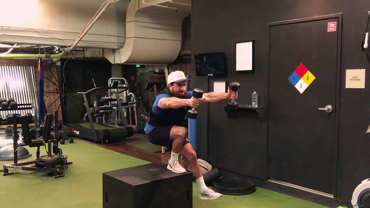 Single Leg Squat/Step-Up Combo - YouTube