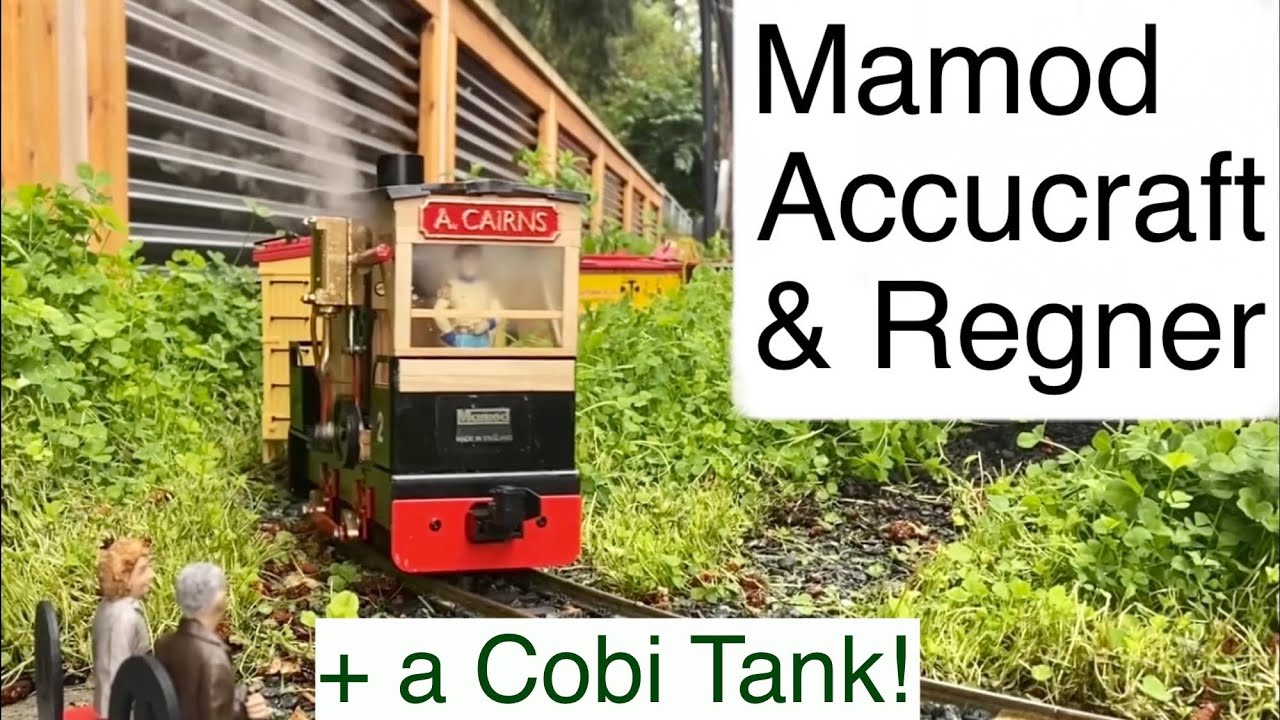 Victoria BC: Mamod Brunel, Accucraft Sabrina, Regner Lumberjack & a ...