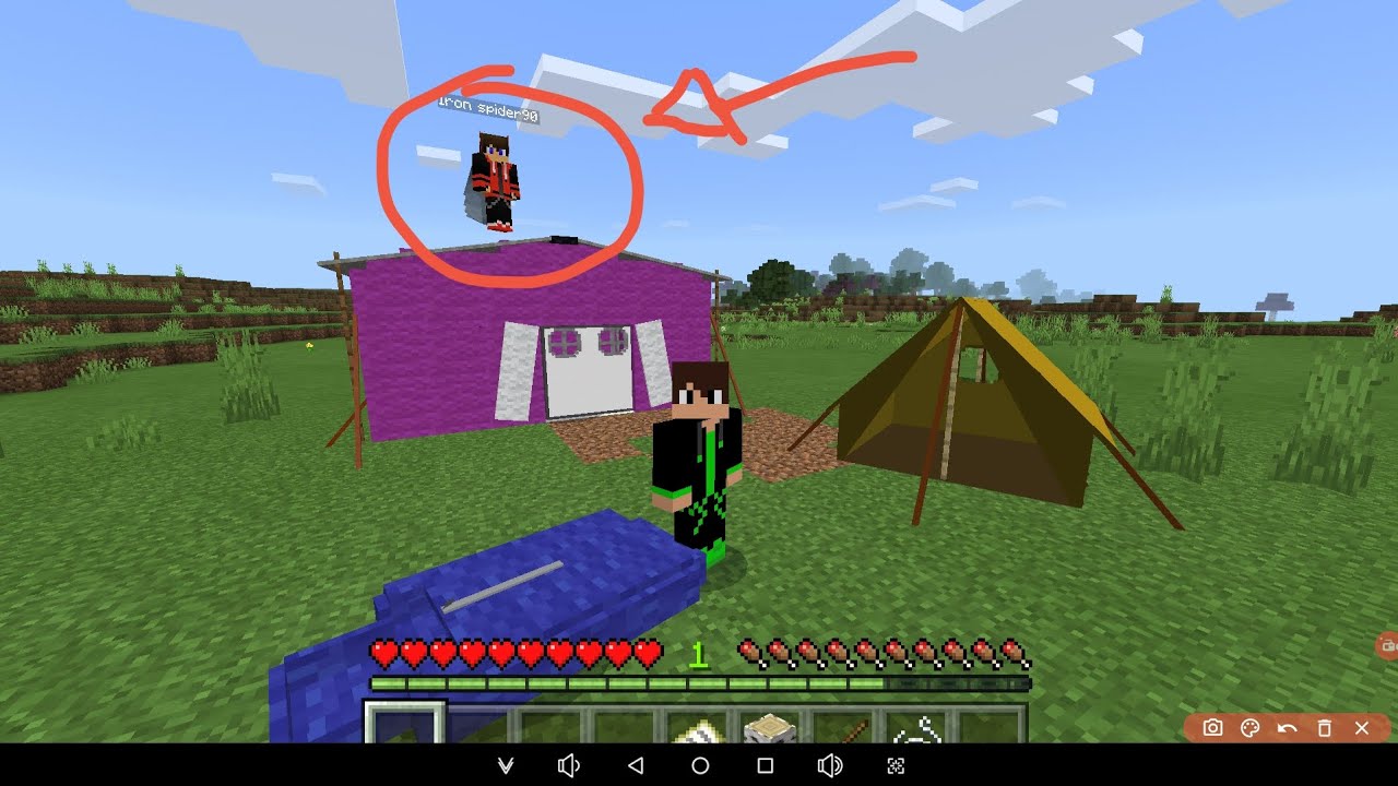 Κατασκήνωση στο minecraft!!! - YouTube