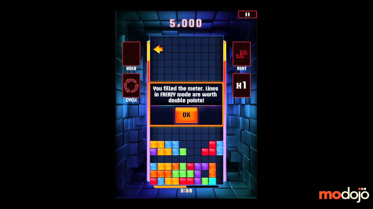 Tetris Blitz: Magnet Power Up And Frenzy Blocks (iPhone/iPad) - YouTube