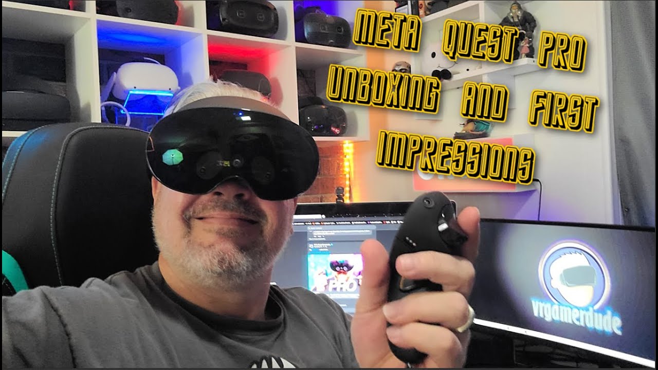 Meta Quest Pro Unboxing And First Impressions - YouTube