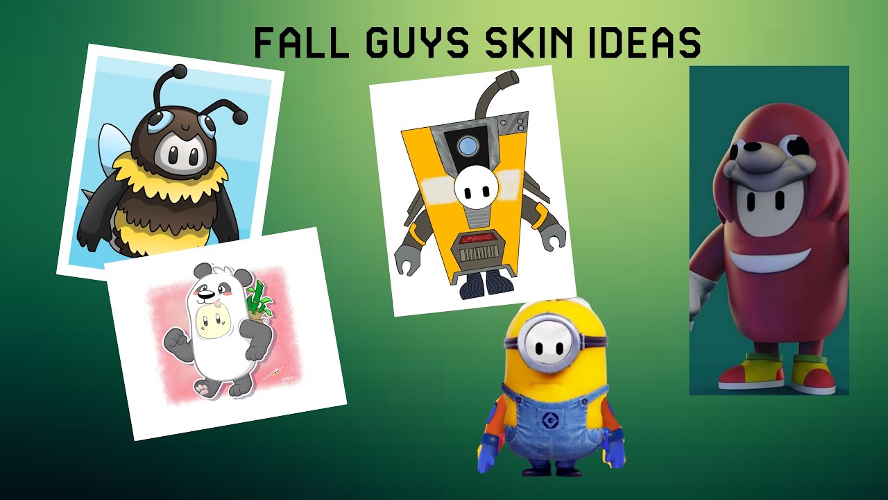20 Amazing Fall Guys Skin Ideas! - YouTube