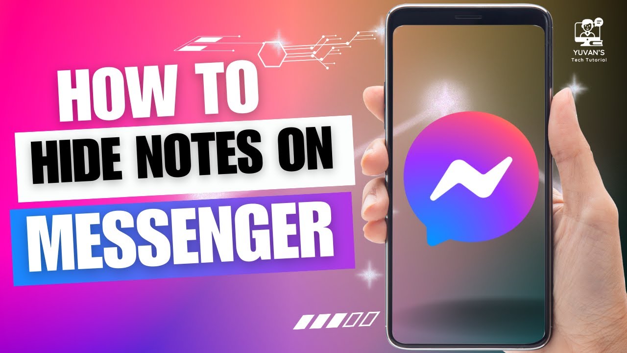 How to Hide Notes on Messenger - YouTube