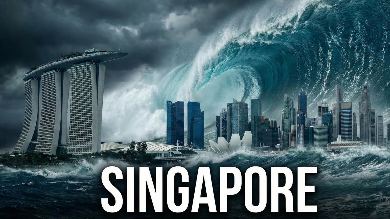 Singapore Tsunami: Mega Wave Bigger Than Skyscrapers(AI FICTIONAL ...