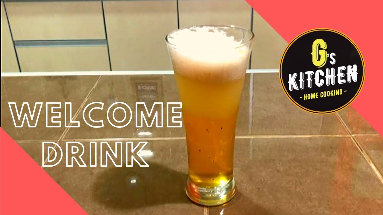 EASY WELCOME DRINK IN 2 MINUTES - YouTube