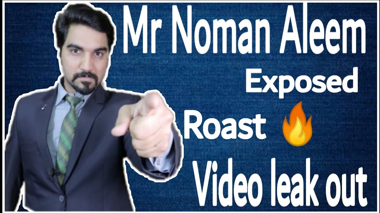 MR NOMAN ALEEM ROAST | FT NOMAN ALEEM | RABI ROASTER - YouTube