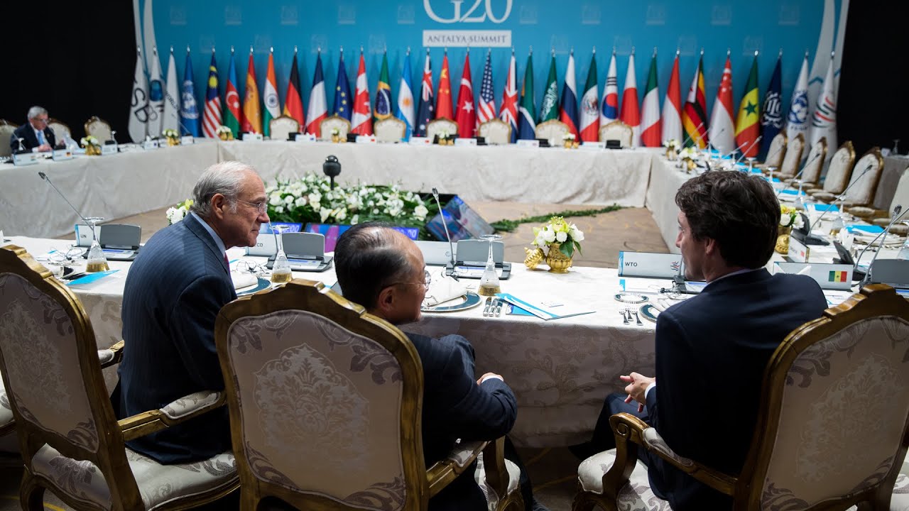 Prime Minister Trudeau delivers remarks at G20 Summit in Turkey - YouTube