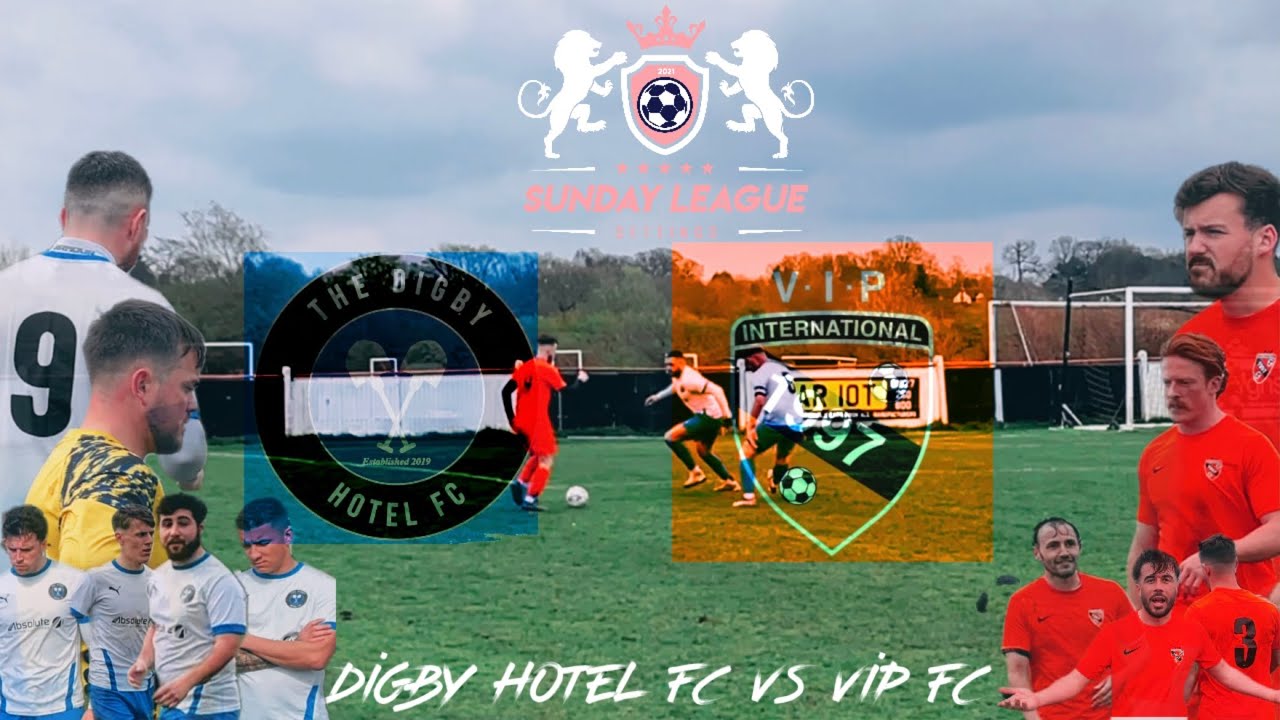 Sunday League Settings - Digby Hotel FC vs VIP FC - Oakbourne ...