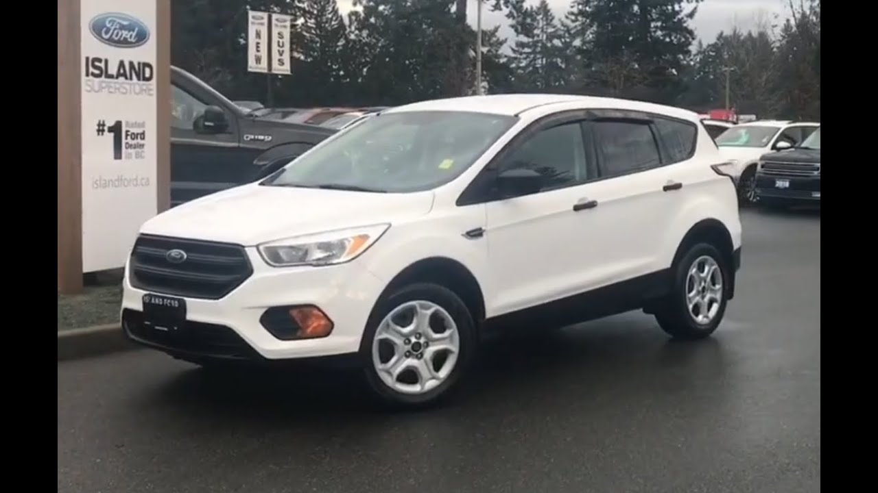 2017 Ford Escape W/ Reverse Camera, Keyless Entry, Cruise Review ...
