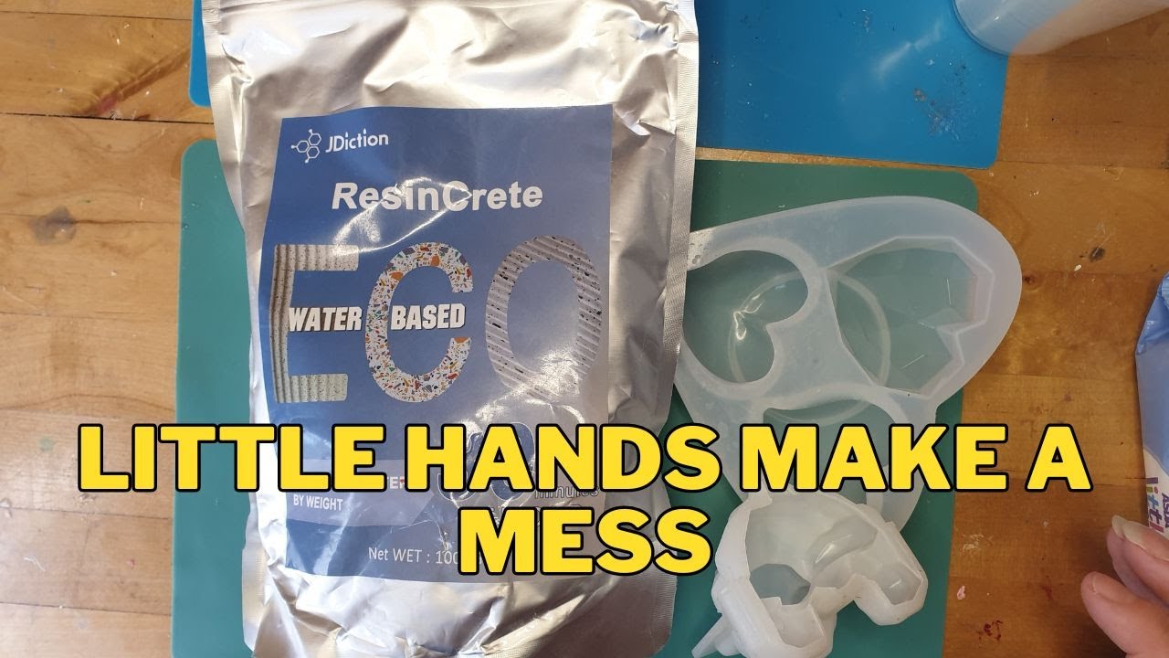 Our first time using Resincrete - YouTube