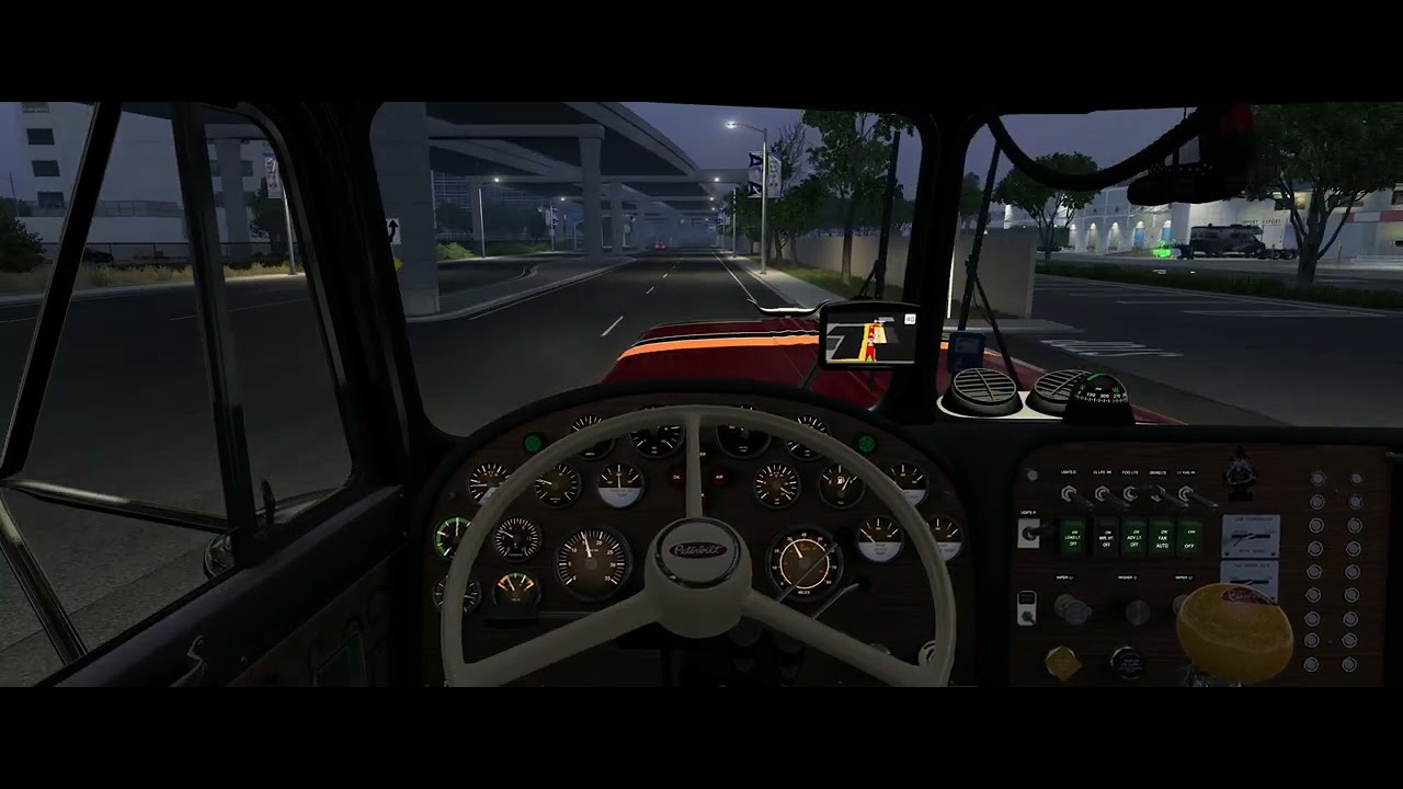 American Truck Simulator FLX Peterbilt 359 - YouTube