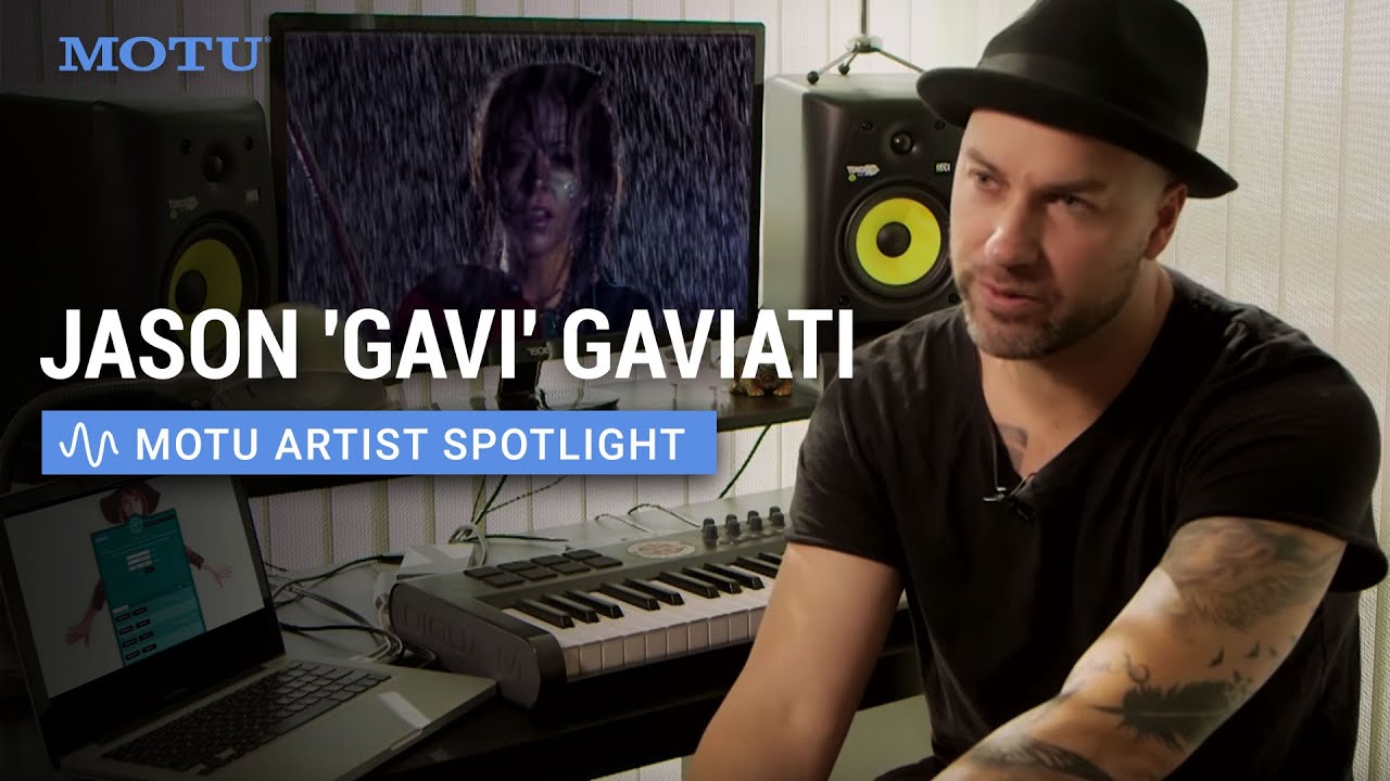 MOTU Artist Spotlight: Jason 'Gavi' Gaviati on the MicroBook II - YouTube
